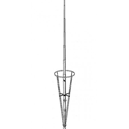 Antena de base para banda ciudadana CB 27 MHz sirio vector 4000